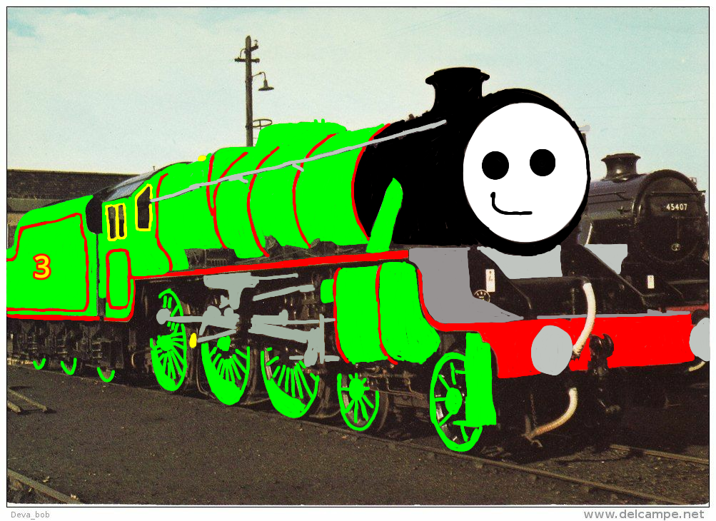 Henry the green engine - ibisPaint