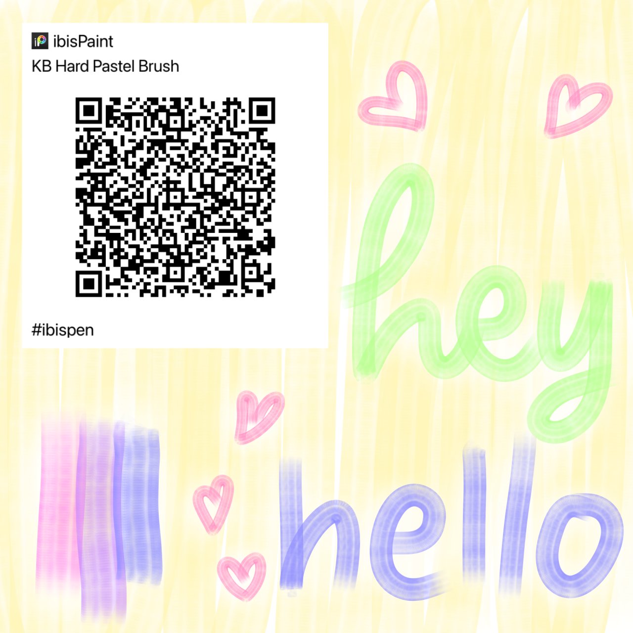 KB Hard Pastel Brush - ibisPaint