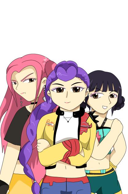 How to Draw Huntrix - ibisPaint