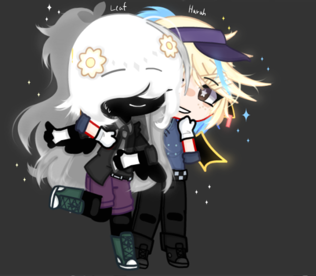 Leaf and Harah ^^ - ibisPaint