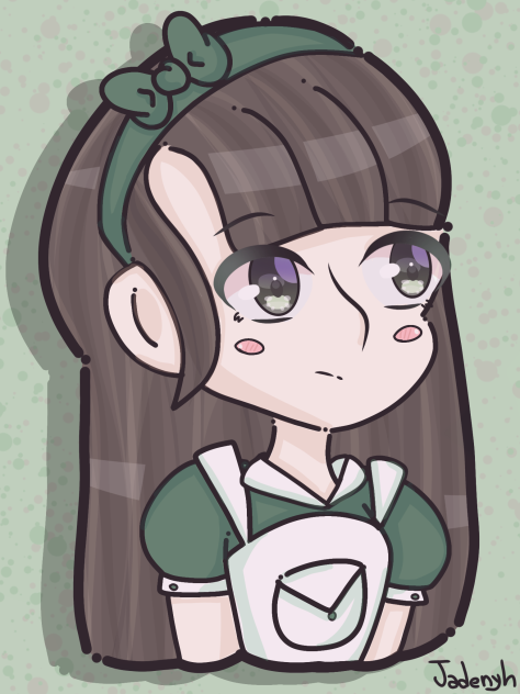 Another quick drawing on the plane - ibisPaint