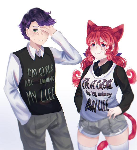 Catgirls are yeh - ibisPaint