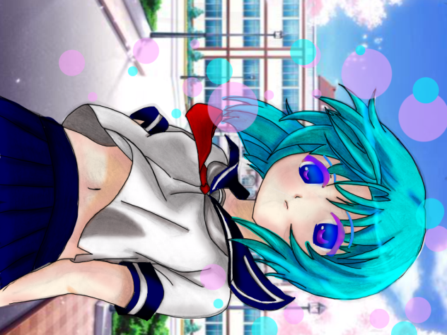 high school special girl - ibisPaint