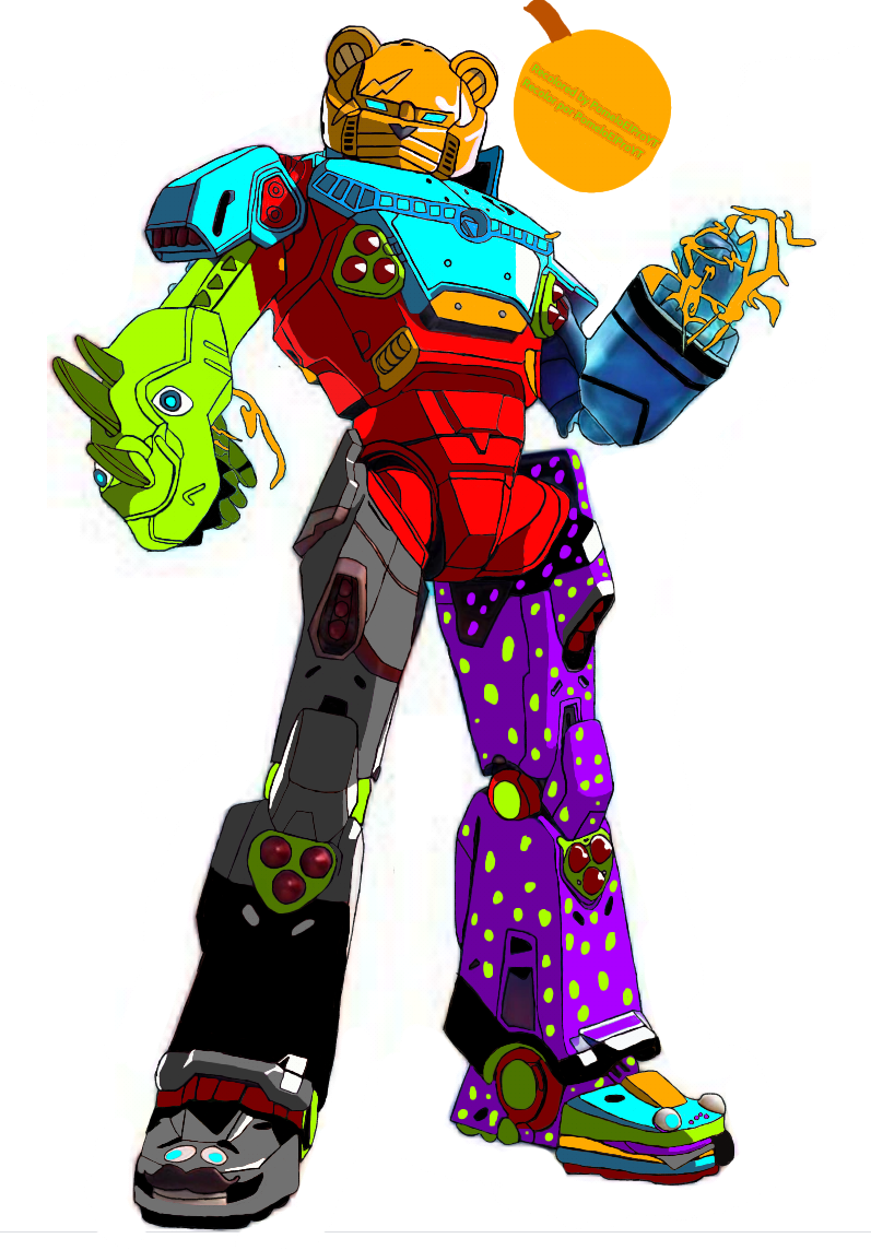 Mecha Pomelo - ibisPaint