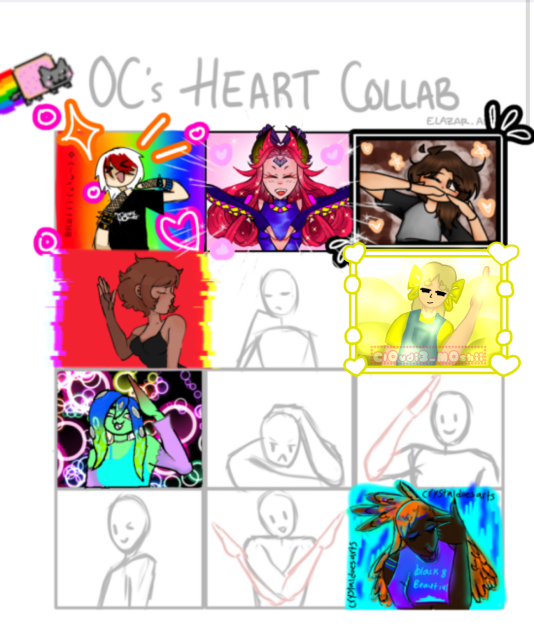 OC Heart Collab - ibisPaint