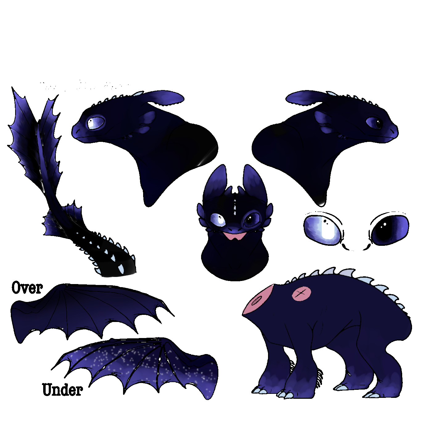 One of my ocs as a Fury from httyd - ibisPaint