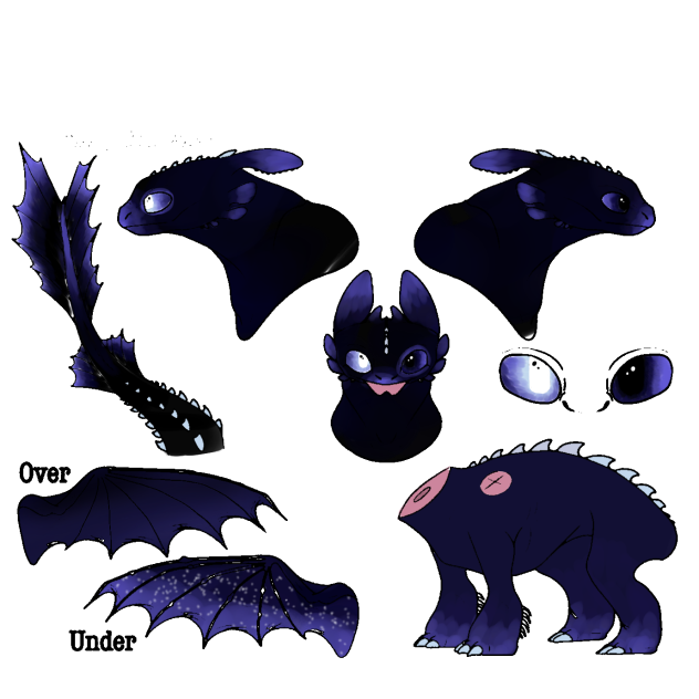 One of my ocs as a Fury from httyd - ibisPaint