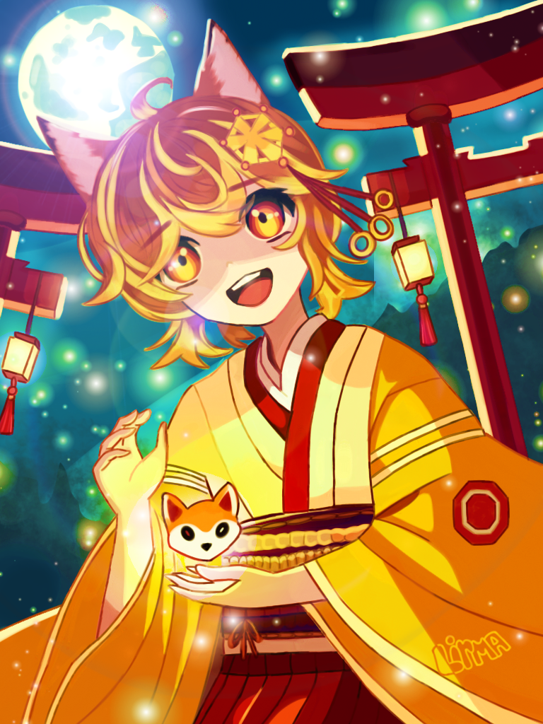 The magic fox - ibisPaint