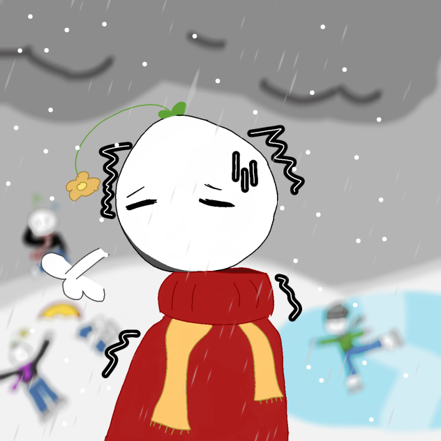 It's so cold 🥶🥶 - ibisPaint