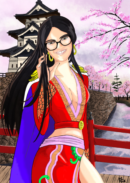 Ma fille en Boa Hancock😊 - ibisPaint