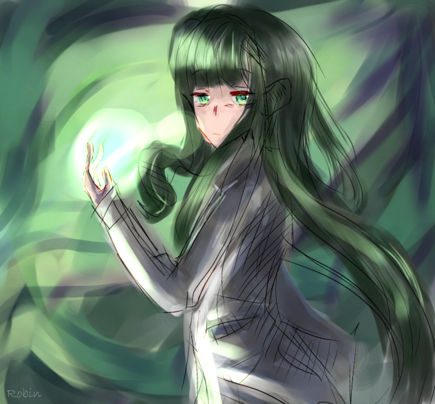 green girl - ibisPaint