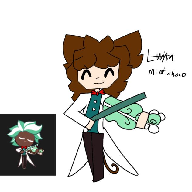 spooky month luna mint choco - ibisPaint