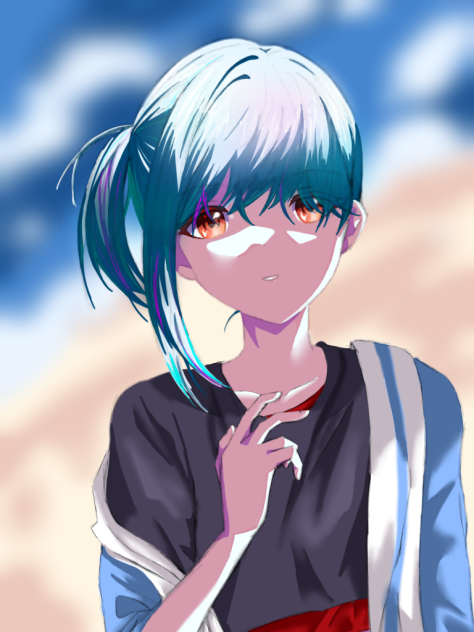 Beach — ビーチ - ibisPaint
