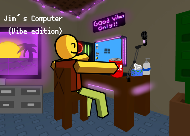 Jim’s Computer (vibe edition) - ibisPaint
