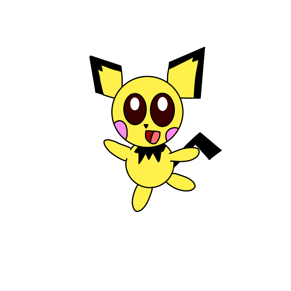 Pichu Art - ibisPaint