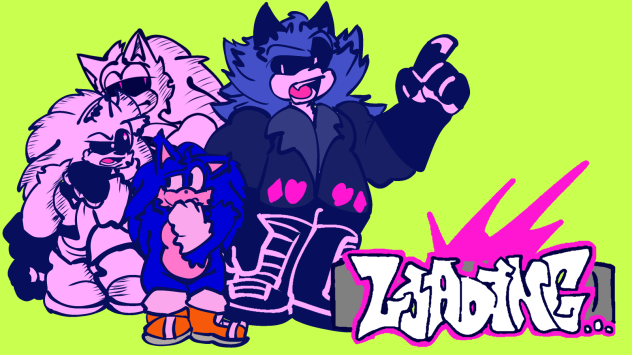 Fnf loading screen - ibisPaint