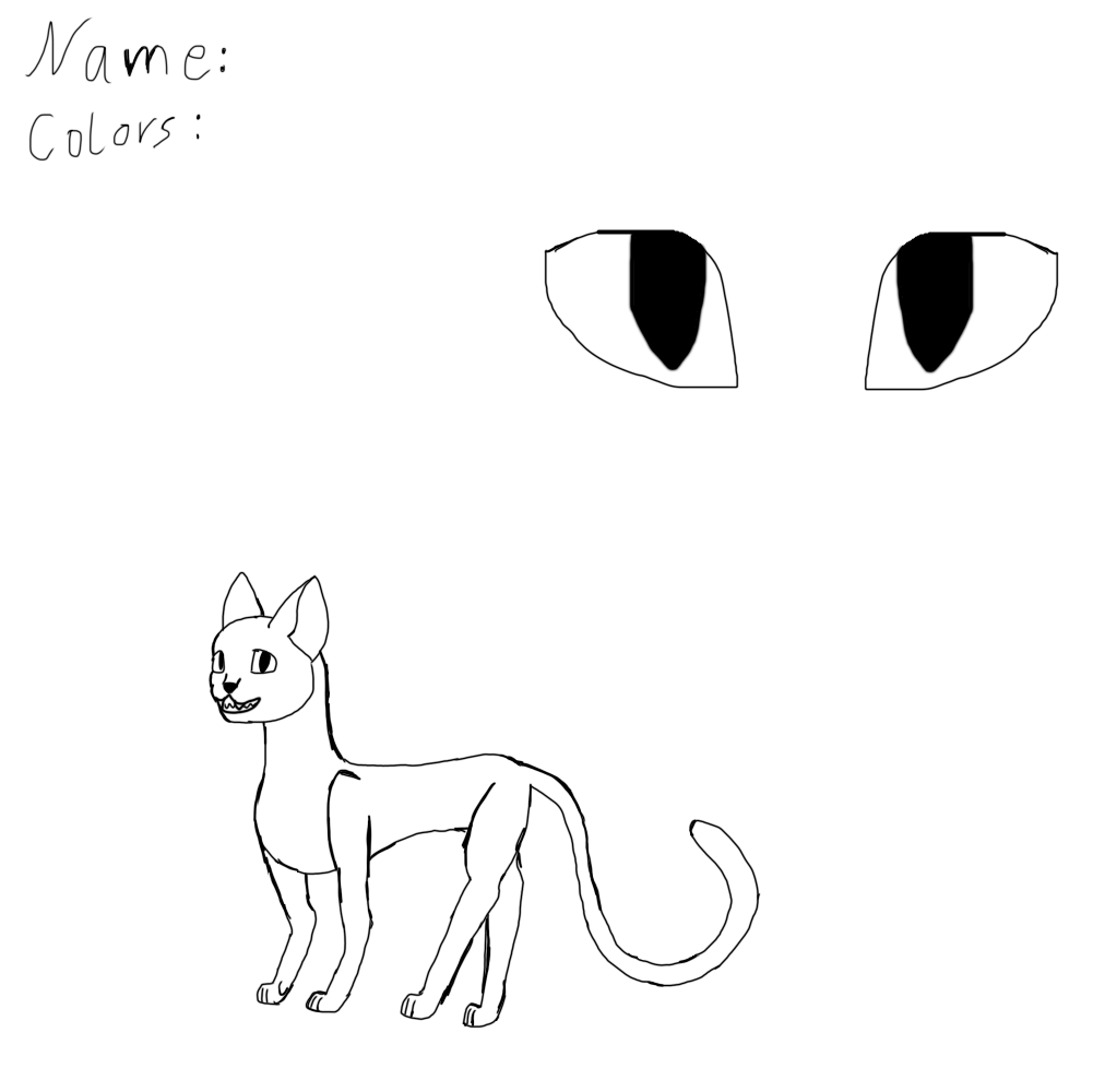 Cat oc base use them pls - ibisPaint