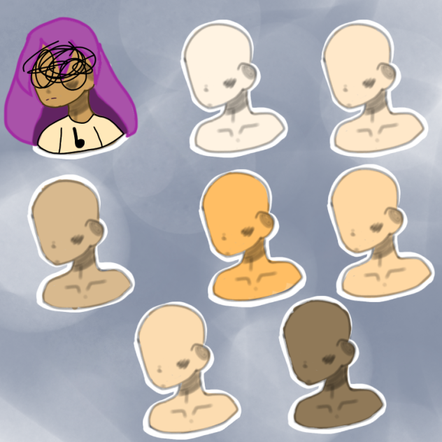 Hair colab xd - ibisPaint