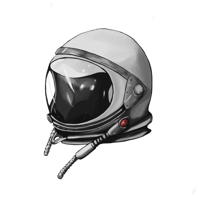 astronaut helmet - ibisPaint
