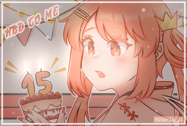 HBD TO ME🌈 - ibisPaint