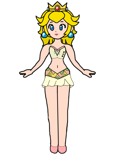 Peach - Astrid (Swimsuit) - ibisPaint