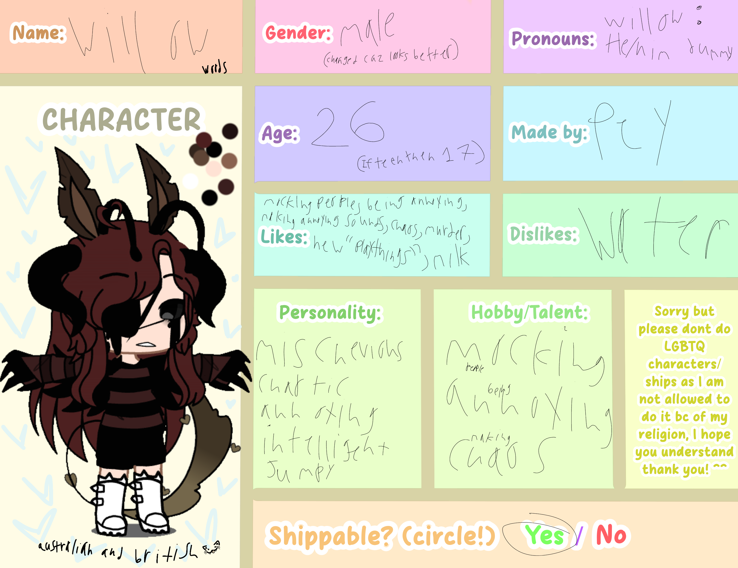 SHE'S GENDER BENT NOW OML - ibisPaint