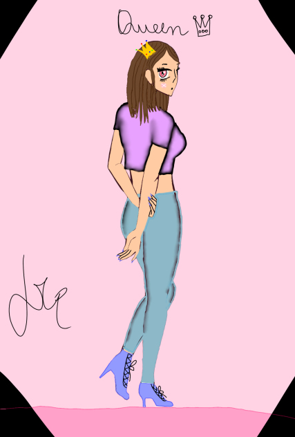 Queen girl - ibisPaint
