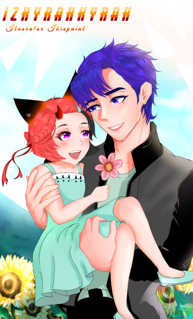 ayah baru buat Haruka hana - ibisPaint