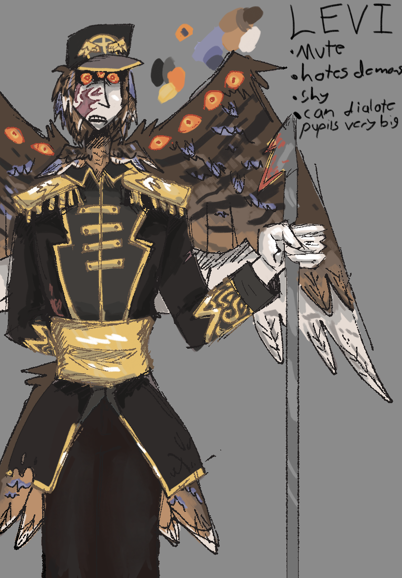 Levi the angel guard - ibisPaint