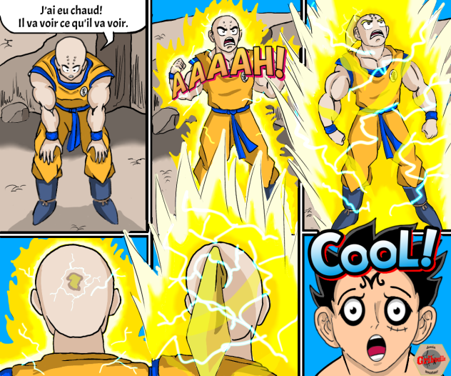 Naissance d’un Super Say.. oups Humain🤣 - ibisPaint