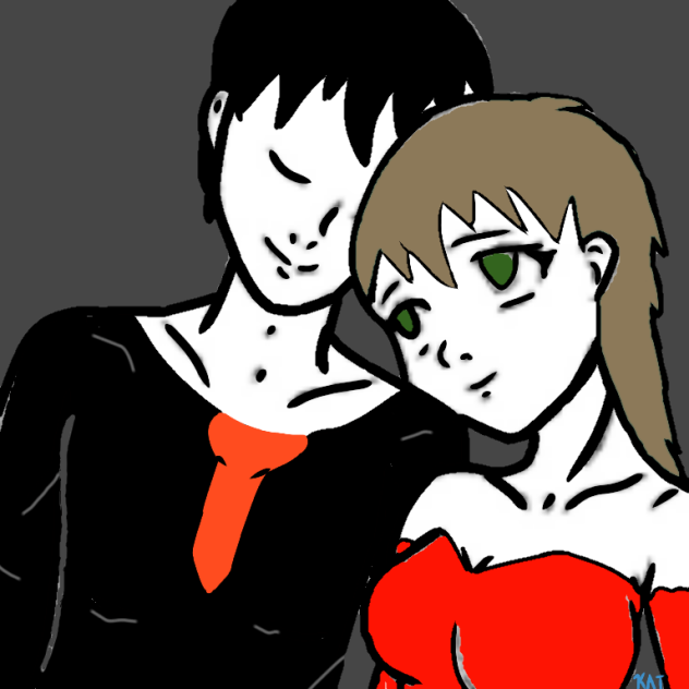 classy prom couple - ibisPaint