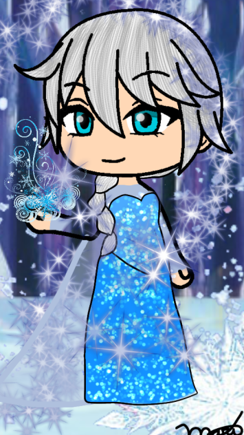 Elsa Frozen - ibisPaint
