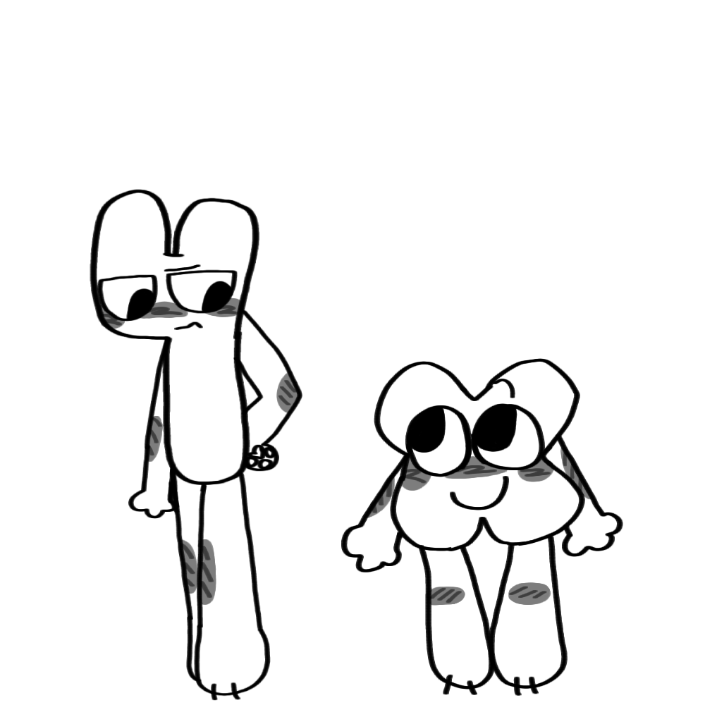 4 and x (bfdi) - ibisPaint