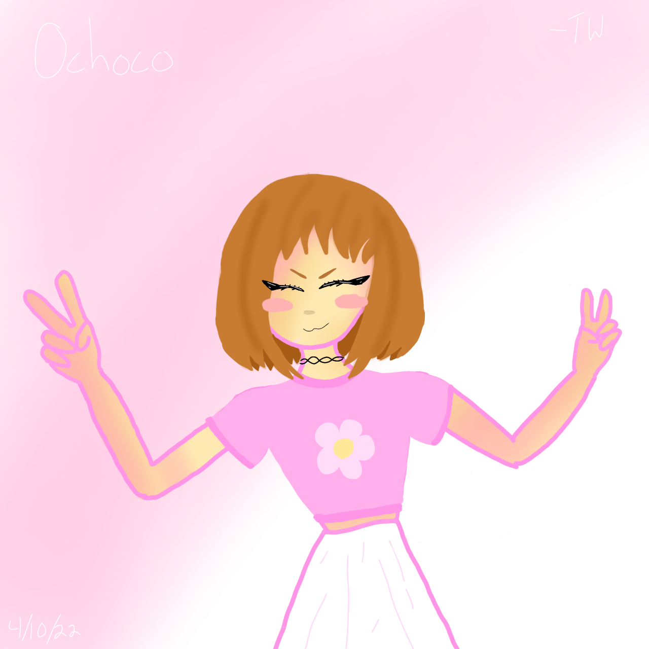 My hero academia Ochoco - ibisPaint