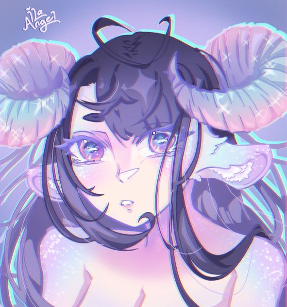 🪐Space ram - ibisPaint