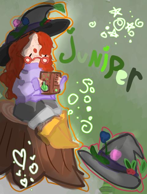 Juniper! my witch oc!☆ - ibisPaint