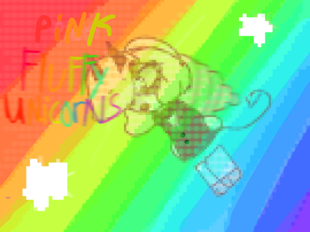 Pink fluffy unicorns!(charlie) - ibisPaint