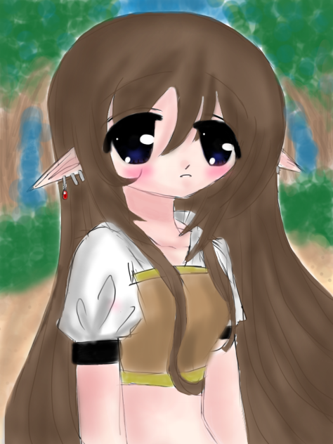 in the forest - ibisPaint