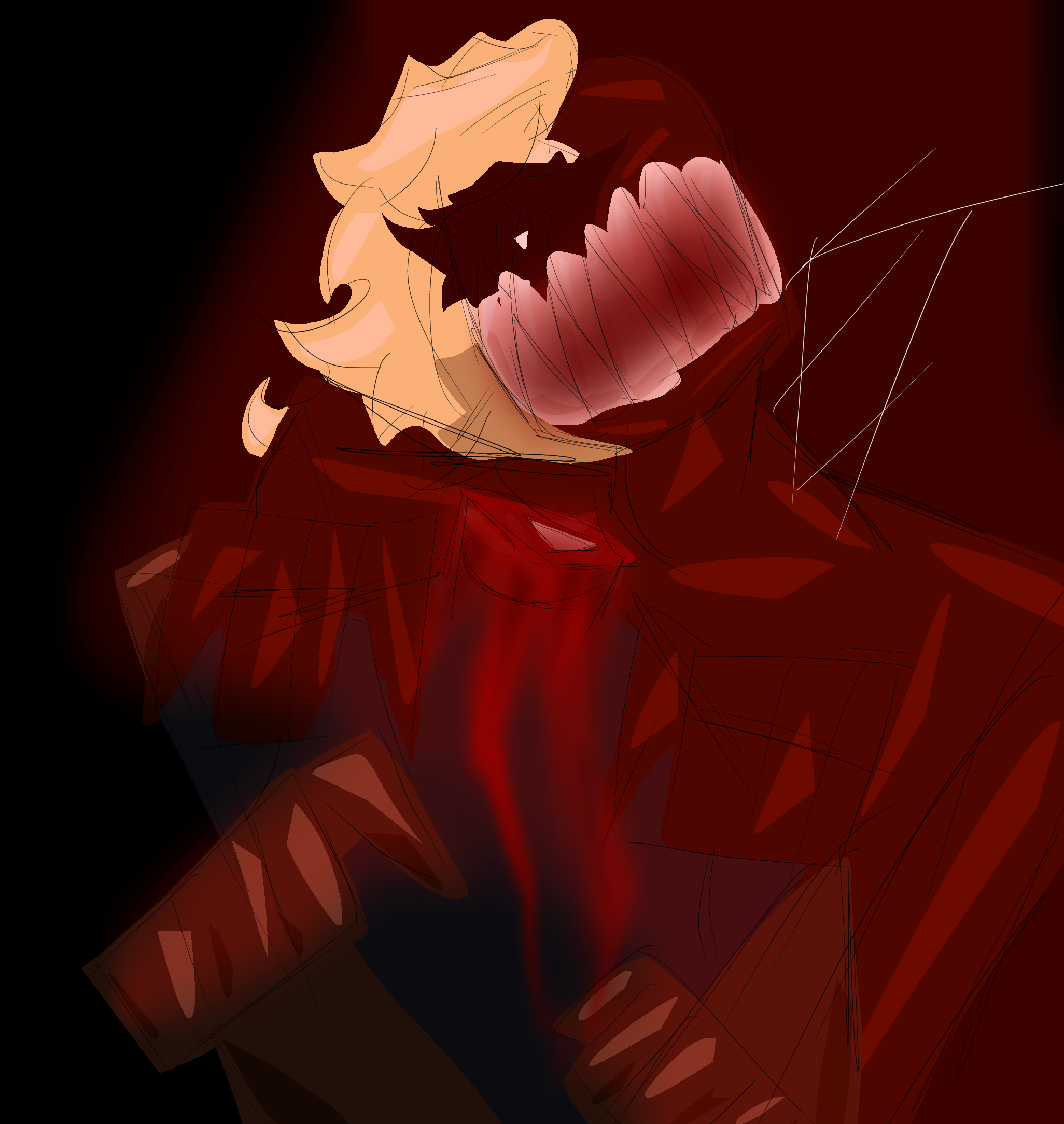 Goretober Day 4, Headless - ibisPaint