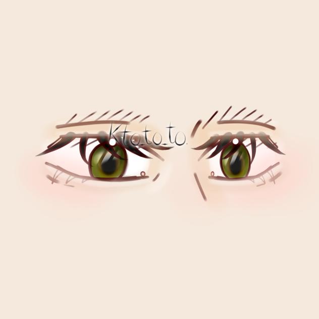 Pretty eyes. - ibisPaint