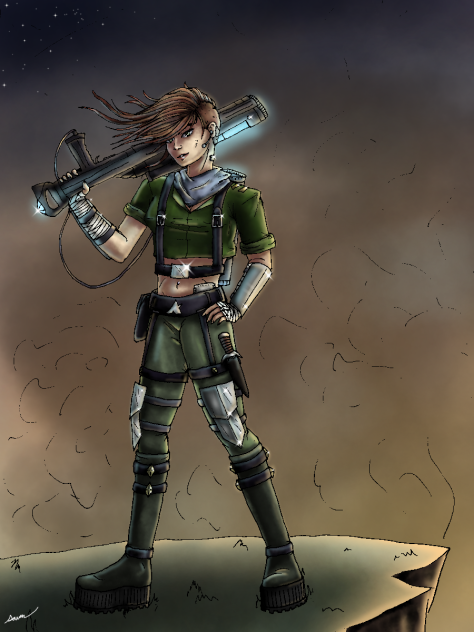 Dawn- Flame Squad - ibisPaint