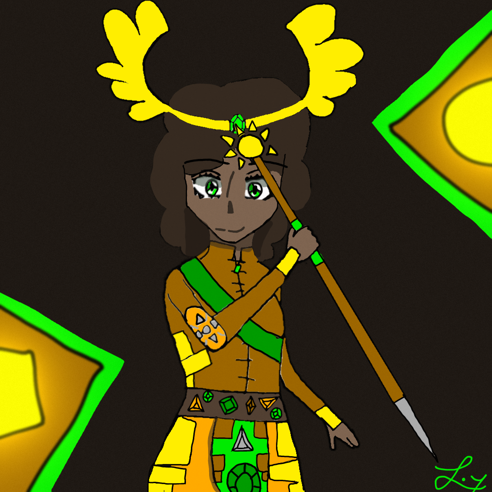 Sun and the spear - ibisPaint