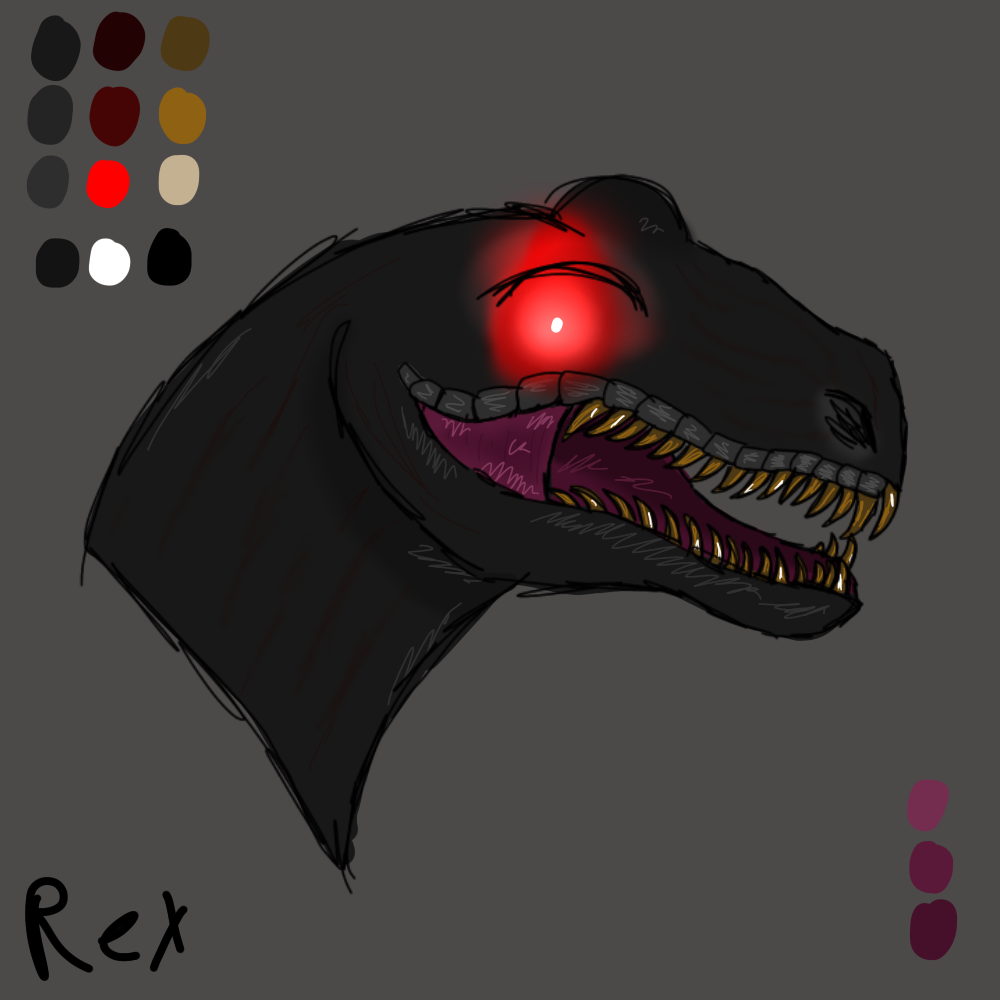 Rex the Dino - ibisPaint