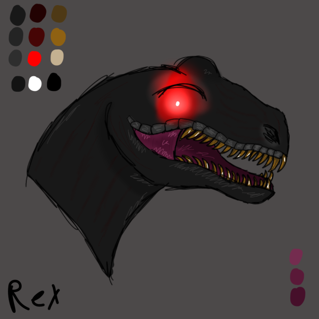 Rex the Dino - ibisPaint