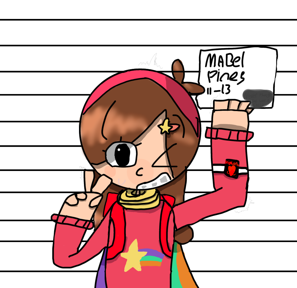 MT Mabel got caught - ibisPaint