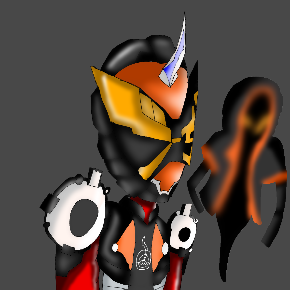 Kamen rider geiz ghost armor - ibisPaint