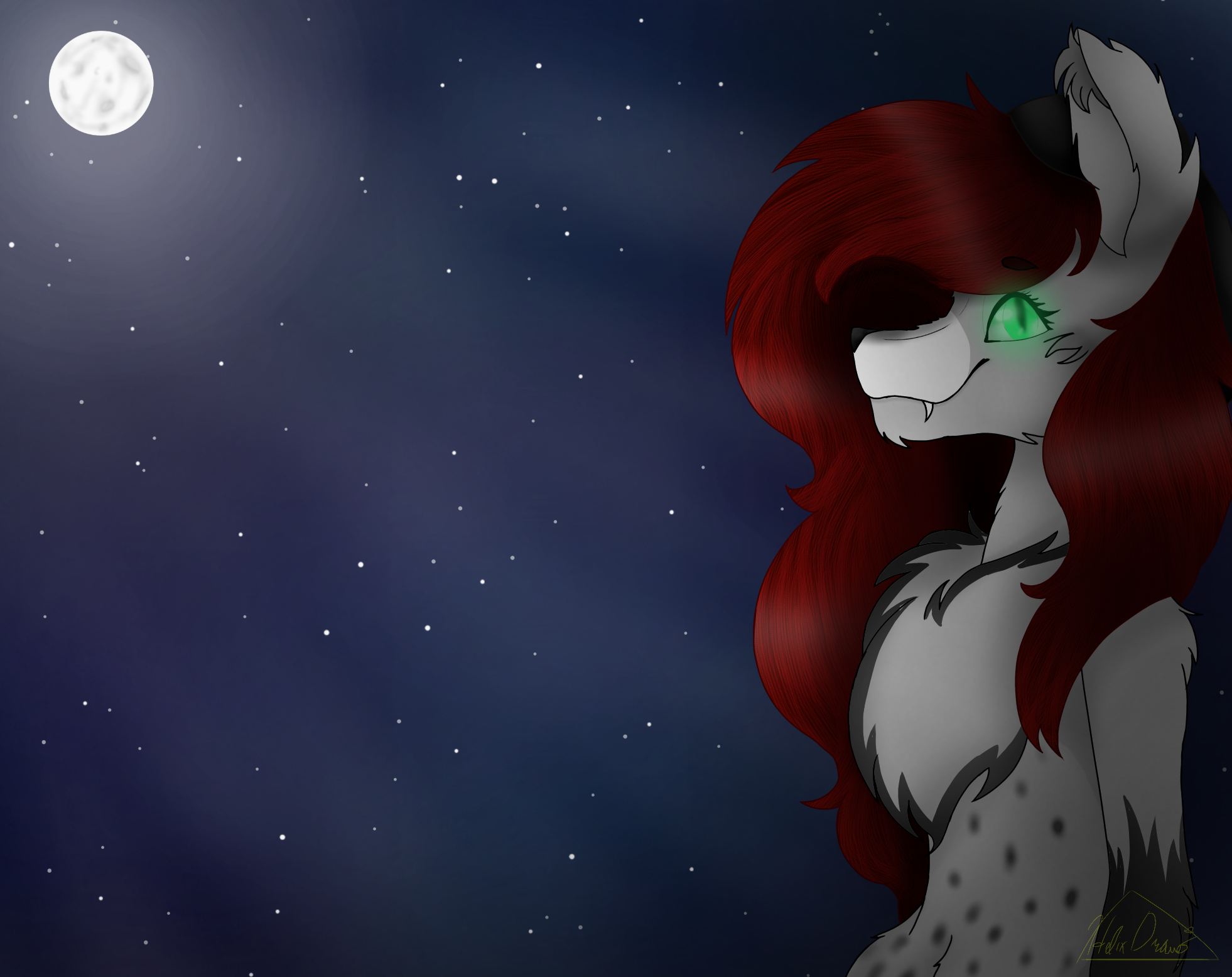 night howler - ibisPaint