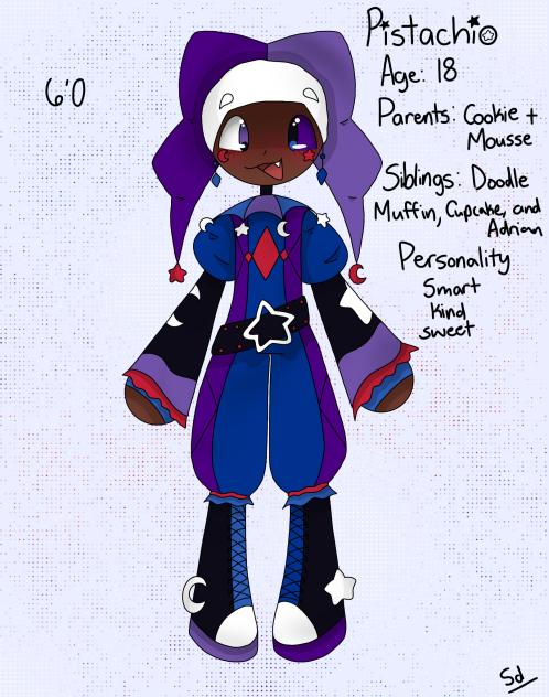PISTACHIO CHARACTER SHEET - ibisPaint