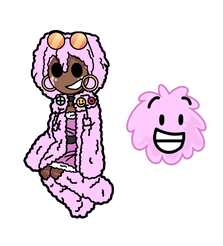 Puffball humanized WIP - ibisPaint