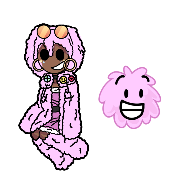 Puffball humanized WIP - ibisPaint